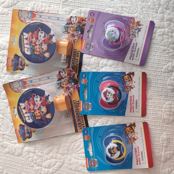 Nickelodeon | Other | Paw Patrol Lights And Pacifiers | Poshmark